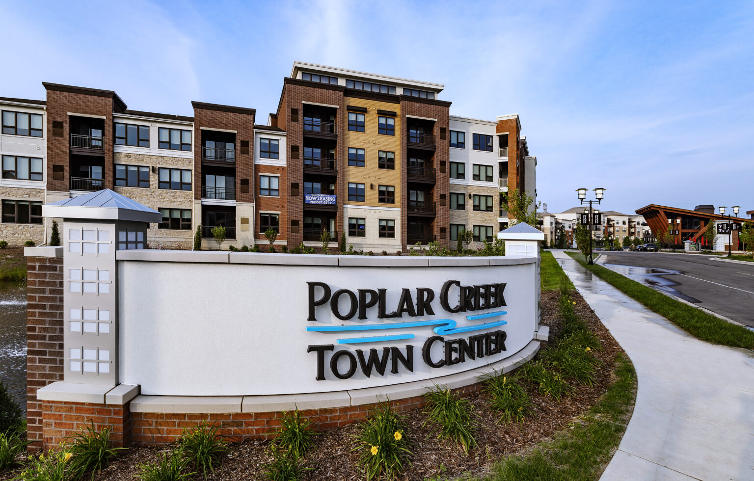 Poplar Creek Town Center - A New Town Neighborhood